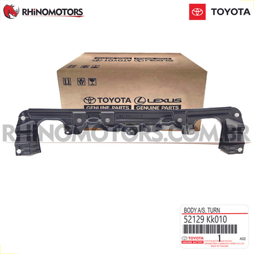 52129KK010 - Defletor Parachoque - Toyota Hilux / SW4 - 2016 a 2020 - Dianteiro | Rhino Motors