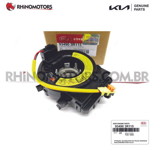 934903R115 - Cinta Air Bag Kia Cadenza 2013/... | Rhino Motors