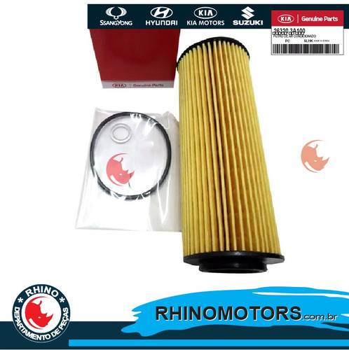 263203A100 Filtro Oleo Kia Mohave 2007/2017 | Rhino Motors