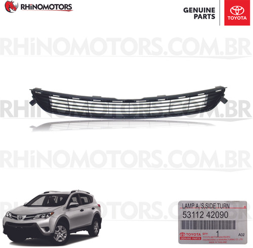 5311242090 - Grade Inferior do ParaChoque Toyota RAV4 de 2012 a 2015 ...