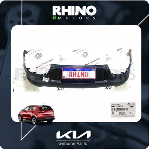 866123W510 - PARACHOQUE INFERIOR TRASEIRO KIA SPORTAGE 2012/2016 ...