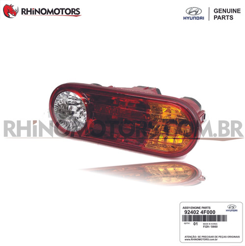 924024F000 - Lanterna Traseira Direito Hyundai Hr | Rhino Motors