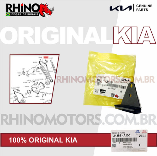 243884A100 Guia Corrente Comando Kia Sorento 2.5 Hyundai Hr 2.5 | Rhino ...