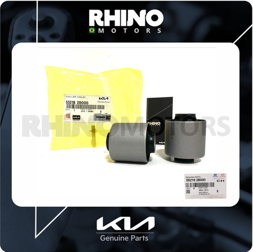 552182B000 PAR Bucha Traseira Hyundai Santa Fé / Vera Cruz, Kia Sorento ...