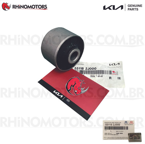 551182J000 PAR BUCHA BRAÇO TIRANTE TRASEIRO - KIA MOHAVE , SORENTO ...