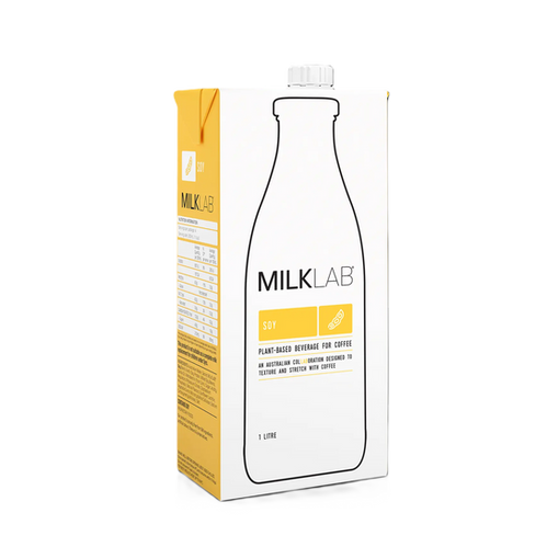 Milk Lab - Soy Milk (1L x 12) | Fresh and Chilled