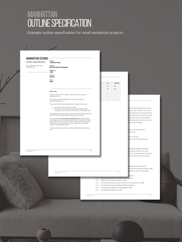 THE MANHATTAN | Outline Specification | Architecture Templates