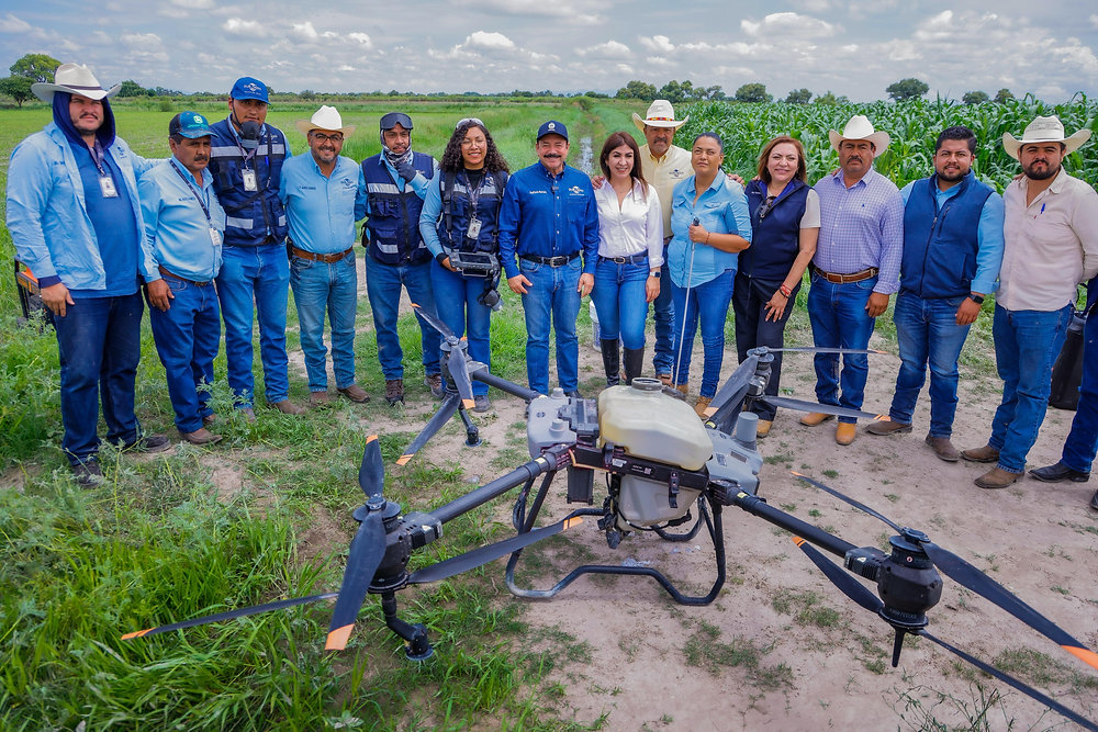 "El Aguilón" dron agrícola que ayuda a los campesinos