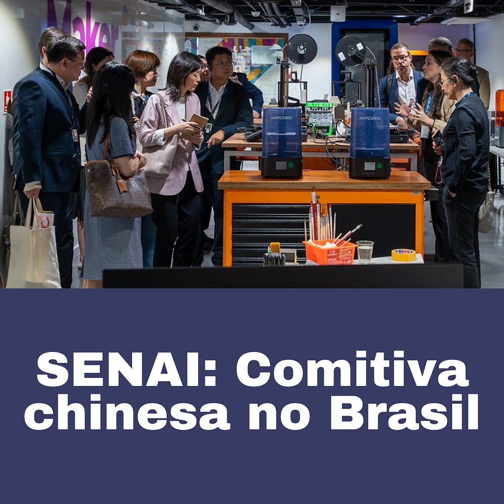 SENAI recebe comitiva chinesa e fortalece aproximação