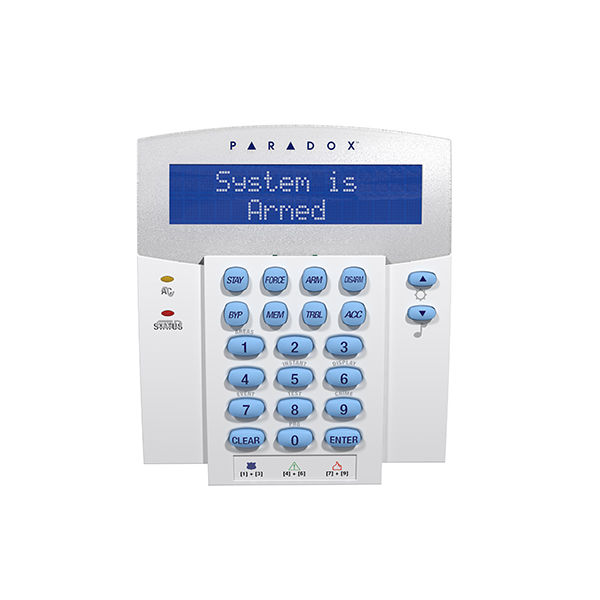 Paradox K32LX 32-Character Hardwired LCD Keypad with built-in ...