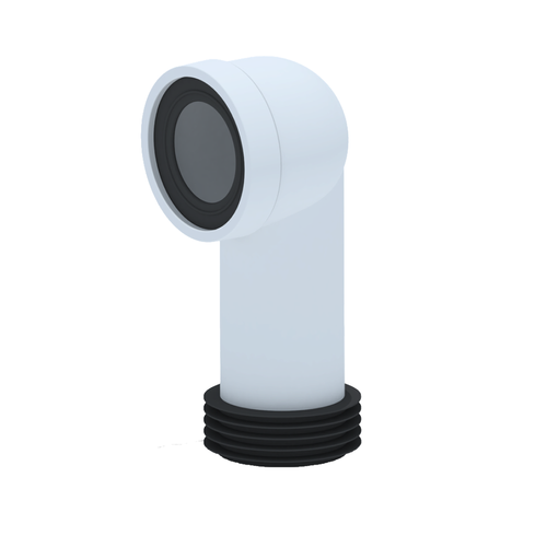 90 Degree WC Pan Connector | KeyPlumb