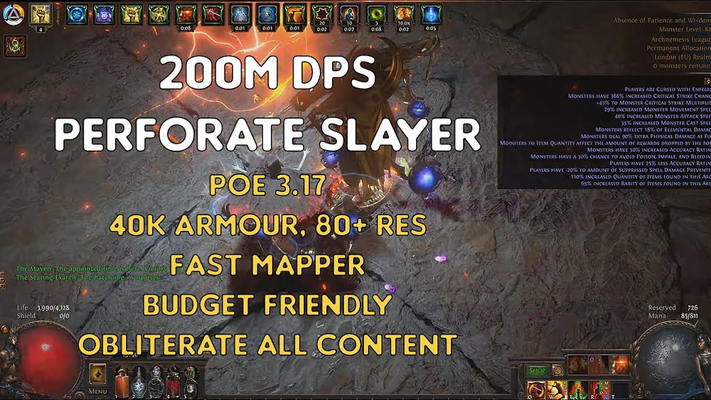 Discover Extraordinary Builds in the Poe Build Showcase