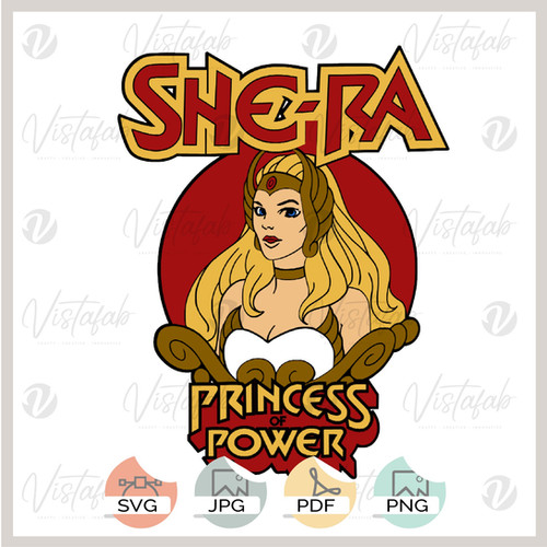 She-ra Princess of Power SVG - INSTANT DOWNLOAD | Vistafab-Toasty Tush