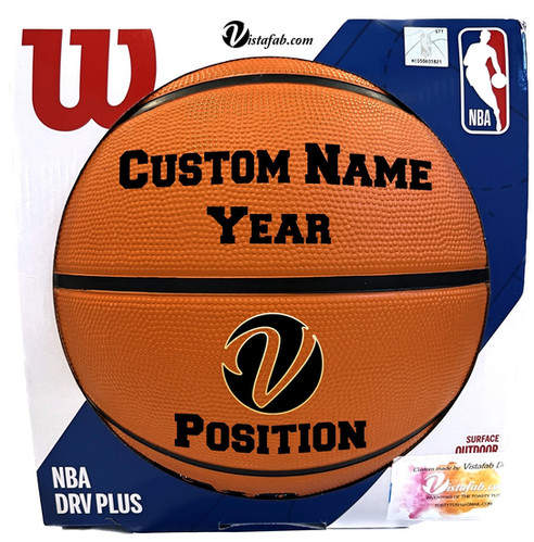 Personalized Custom Basketball | Vistafab-Toasty Tush