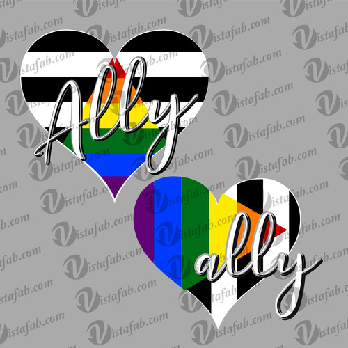 Pride Ally SVG - INSTANT DOWNLOAD | Vistafab-Toasty Tush