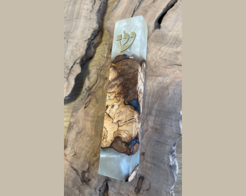 Handcrafted Olive Wood Mezuzah | My Tree in Israel