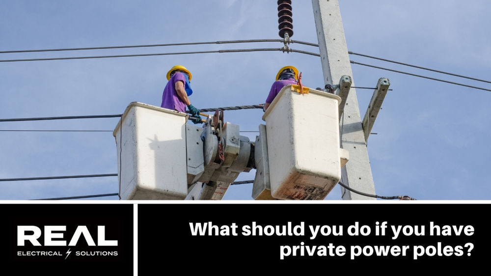 Where to Start if there are Power Poles on Your Private Property