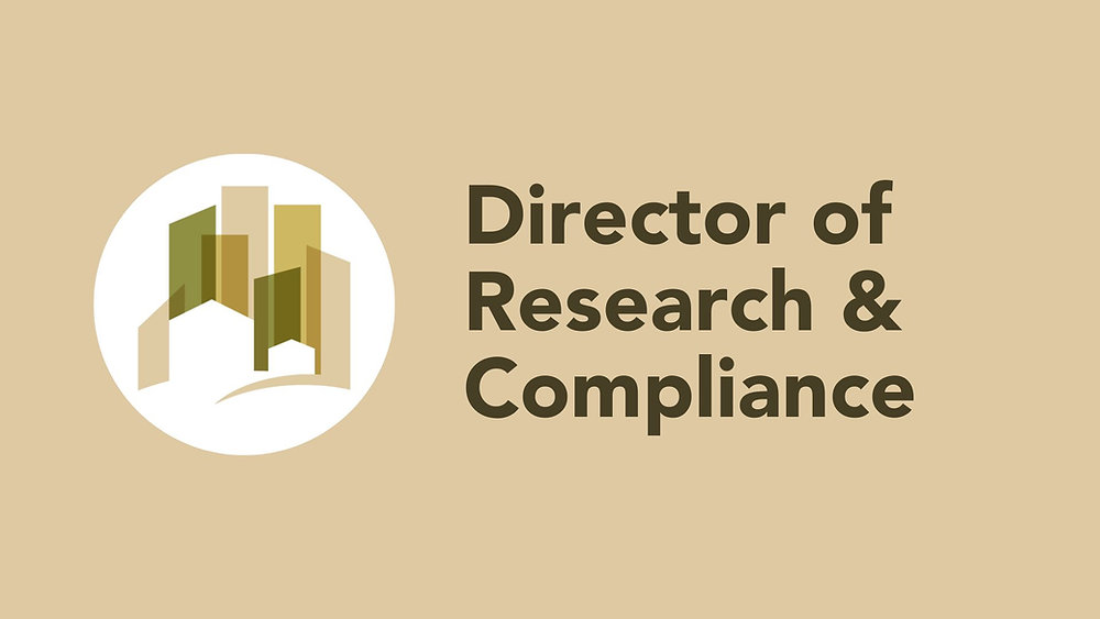Position announcement: Director of Research & Compliance
