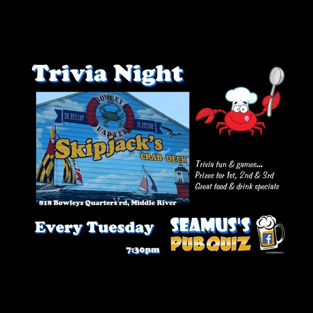 Trivia Night | Skipjack's Crab Deck