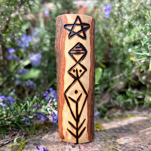 Hawthorn Wood Goddess Talisman - Protection & Magic | Herbal Hegemone