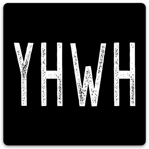 YHWH Sticker | Made to Conquer