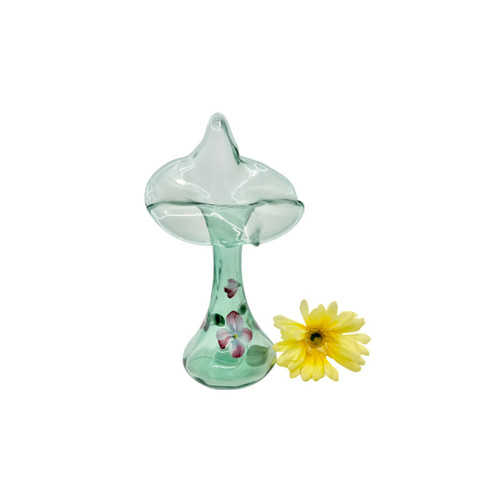 Vintage Fenton Vase Signed by Artist "SB Ryan" with Original Stickers ...