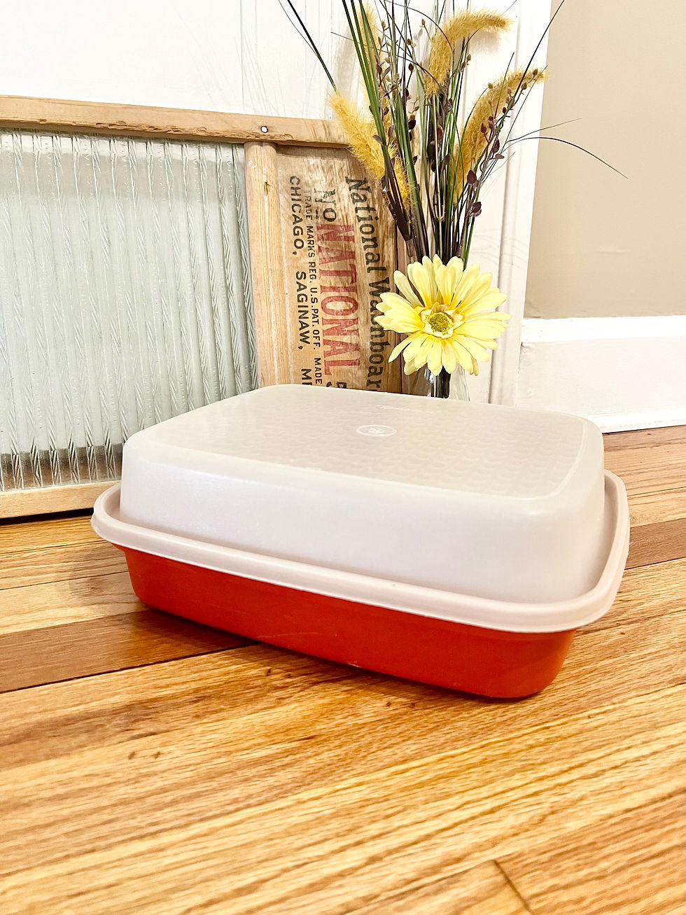 Vintage Tupperware Red Meat Marinating Container #1294-5 | Awesomesauce ...