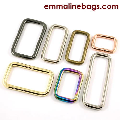 Emmaline Bag Hardware - rectangular rings | Simply Stitch Sewing
