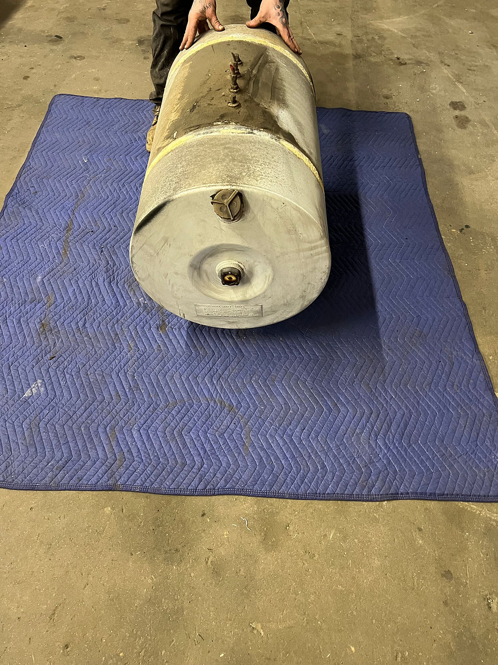 Reefer Tank 50 Gallons | A and R Trucking and
