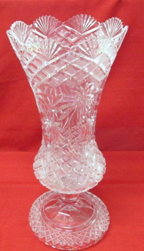 GIGANTIC "ONE OF A KIND" WATERFORD CRYSTAL VASE | website