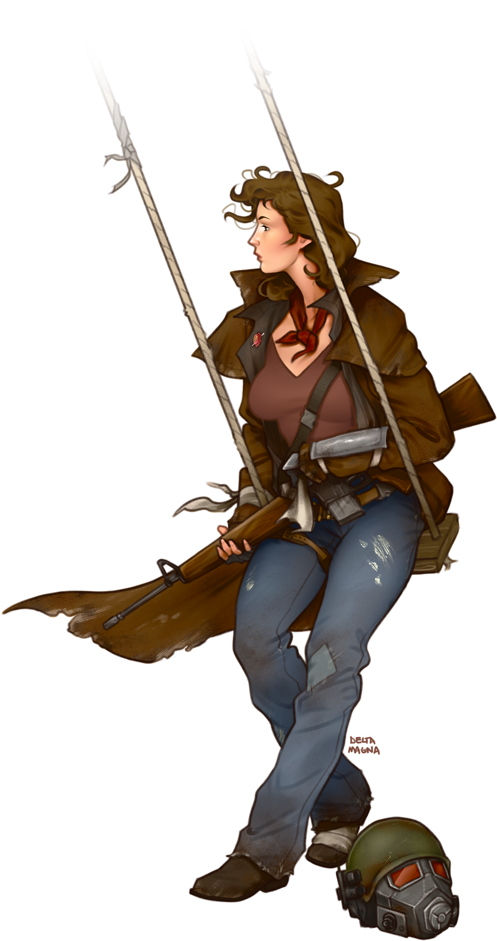 (SFW) NCR RANGER Sticker | DELTA MAGNA