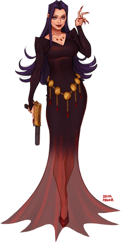 VAMPIRE Sticker | DELTA MAGNA