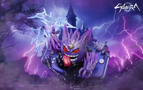 Cybera Studio - Pokemon - Gengar GK Resin Statue | GKResinStatues