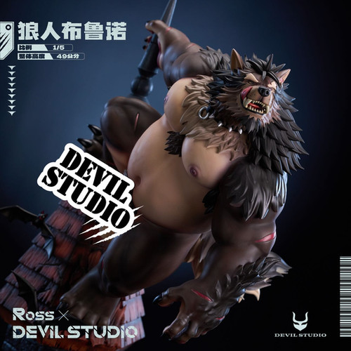 Devil Studio - Werewolf Bruno GK Resin Statues | GKResinStatues
