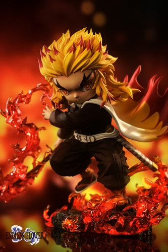 Endless Flower Studio - Demon Slayer - Kyojuro Rengoku GK Resin Statues ...