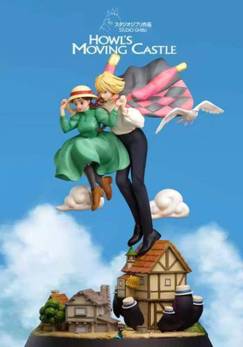 Ghibli Studio - 1/6th Scale Howl’s Moving Castle Resin Statue ...