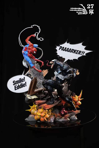 27 Abyss Studio - Spider Man vs Venom GK Resin Statues | GKResinStatues