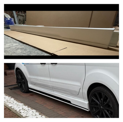 Transit Connect 2014-2024 LWB V2 Side Skirts | Grp Styling
