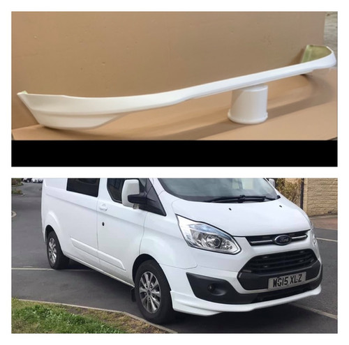 Ford Transit Custom 2013-2018 (Prefacelift) V3 Front Splitter | Grp Styling