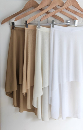 Neutral Collection/High low | Ballet Skirts By Lucinda