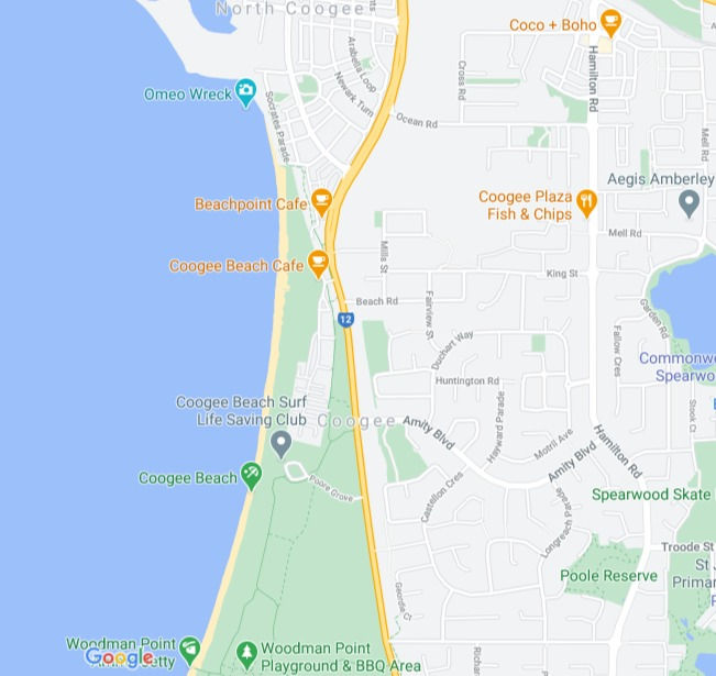 Coogee Beach Omeo Wreck