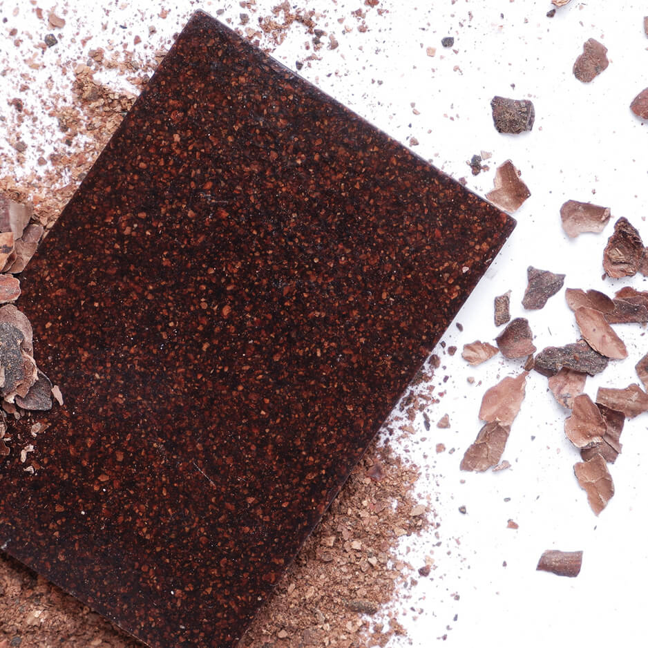 Kusk refillable and reusable packaging made from COCOA