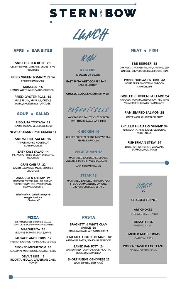 Home - Stern and Bow, restaurant, raw bar, dinner, closter, new jersey
