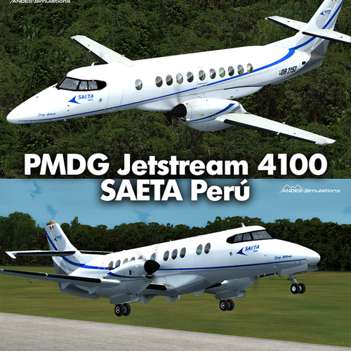 PMDG Jetstream 4100 - SAETA PERU (OB2152) | Andes Simulations
