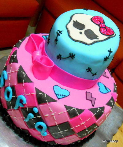 Imagenes de pasteles de monster high de fondant - Imagui