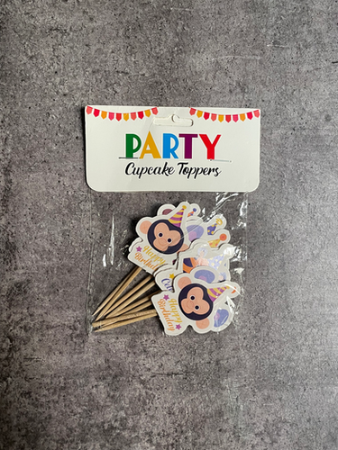 Theme Paper Stick Topper (Pack of 10) | Rottikadai