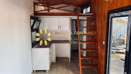 2,5x7 Tiny House | Natural Container