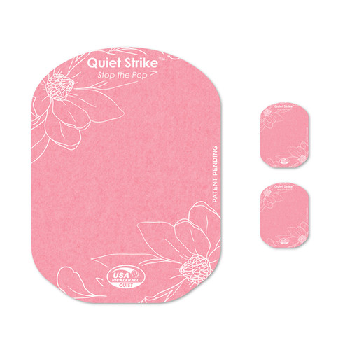Quiet Strike Pickleball Paddle Pads / Pink / Rounded Top / 2-pack ...