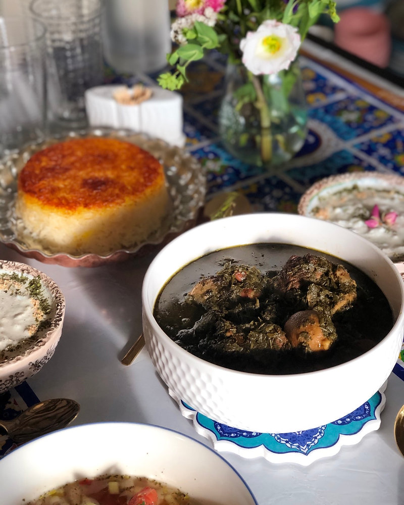 Heavenly Ghorme Sabzi Stew with Dried Herbs Heavenly Ghorme Sabzi Stew with Dried Herbs