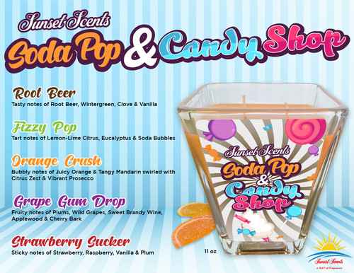 Soda Pop & Candy Shop!! | PrairieScentedCandle